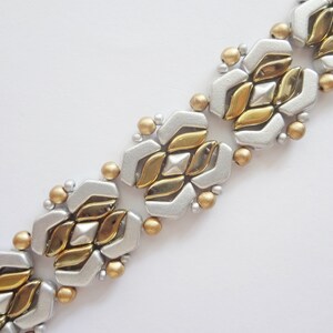 DIY Beaded PDF Pattern - Spidery Arrow Bracelet Tutorial (BB345 ...