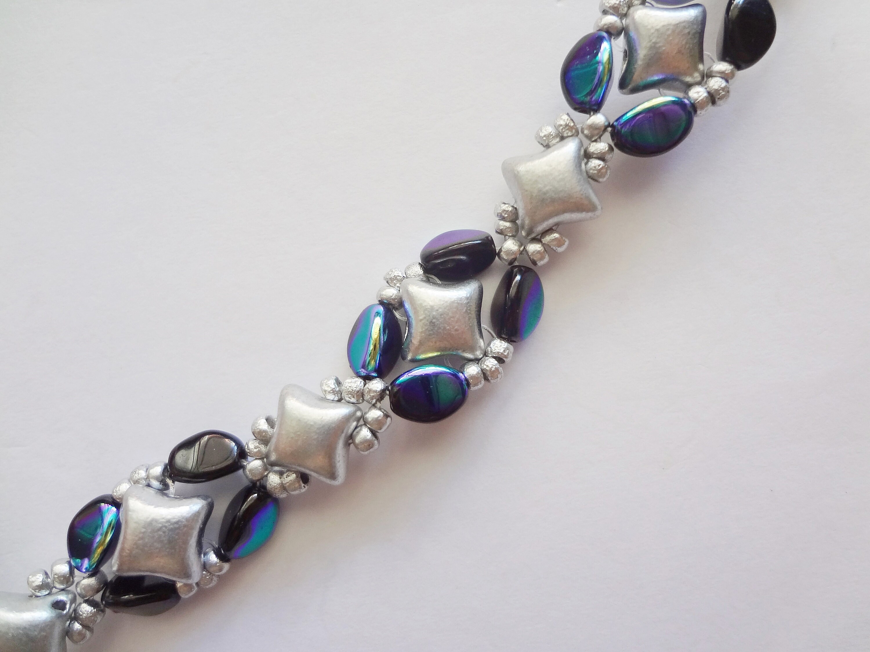 Beaded Christmas Bracelet Pattern Starry Star Bracelet - Etsy