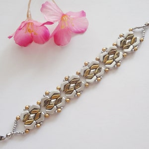 DIY Beaded PDF Pattern - Spidery Arrow Bracelet Tutorial (BB345 ...