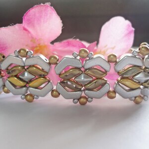 DIY Beaded PDF Pattern - Spidery Arrow Bracelet Tutorial (BB345 ...