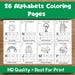 65+ Learn & Color Animals Page | Printable and Editable Book With ...