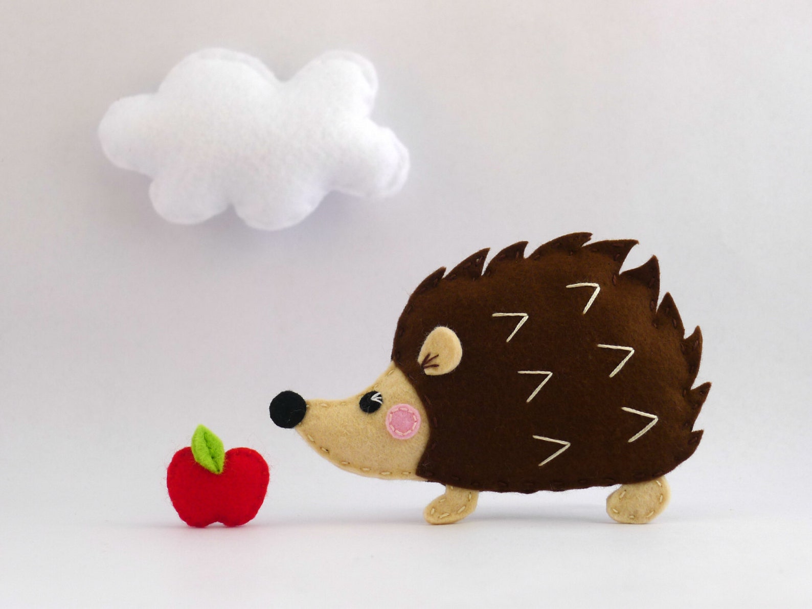 Hedgehog Pattern Felt PDF SVG Hedgehog Pattern Hedgehog | Etsy