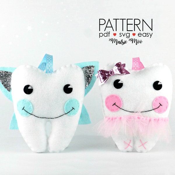 Tooth Sewing Pattern - Etsy