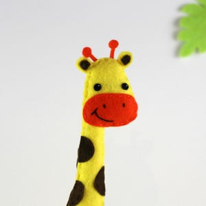 Felt Giraffe Pattern | Felt Animals Pattern | Giraffe Nursery | Safari ...