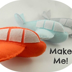 Baby Mobile Pattern Airplane Nursery Mobile Felt Pattern Cricut SVG ...