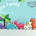 Felt Dinosaur Pattern | T Rex Plush Pattern | Baby Dinosaur PDF Pattern ...