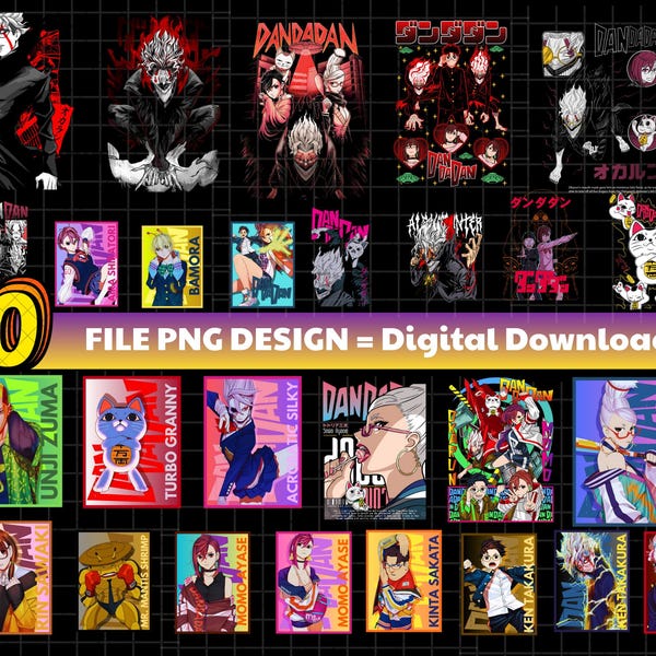 Anime Art Dandadan - Etsy