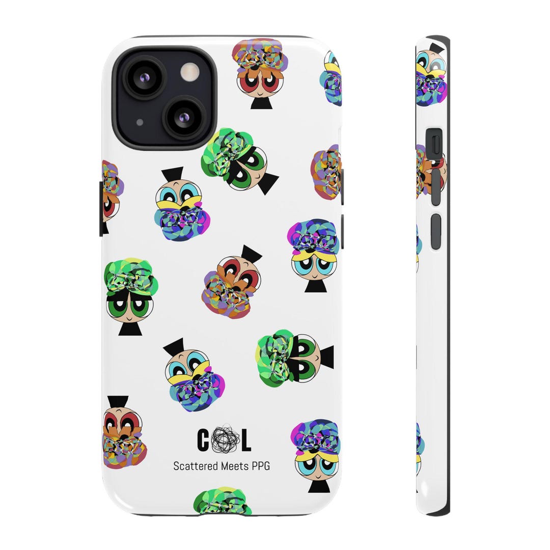 Phone Case, Cartoon Network PPG Trio Design, Nostalgic Artwork for ...