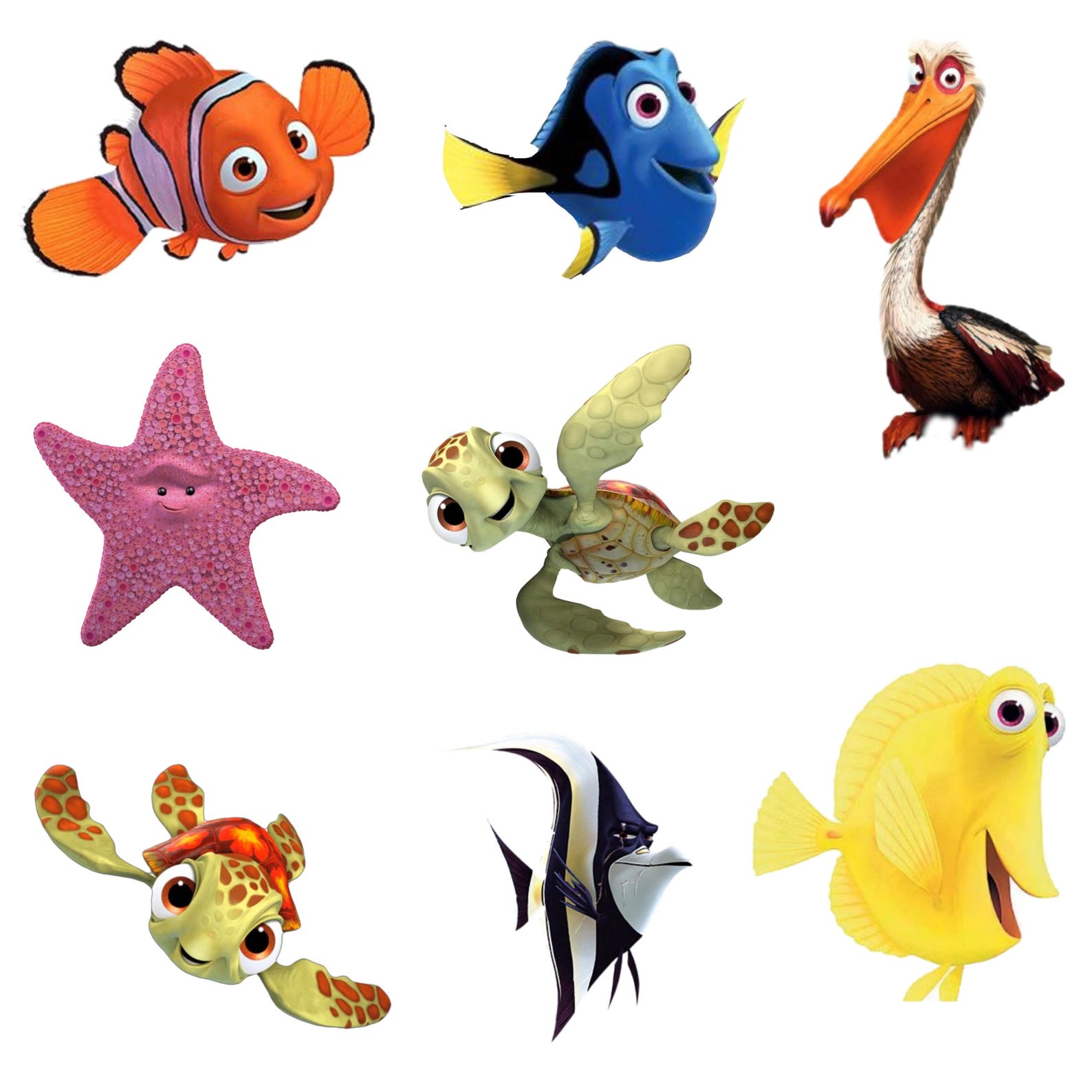Finding Nemo Png Clipart Bundle - Etsy