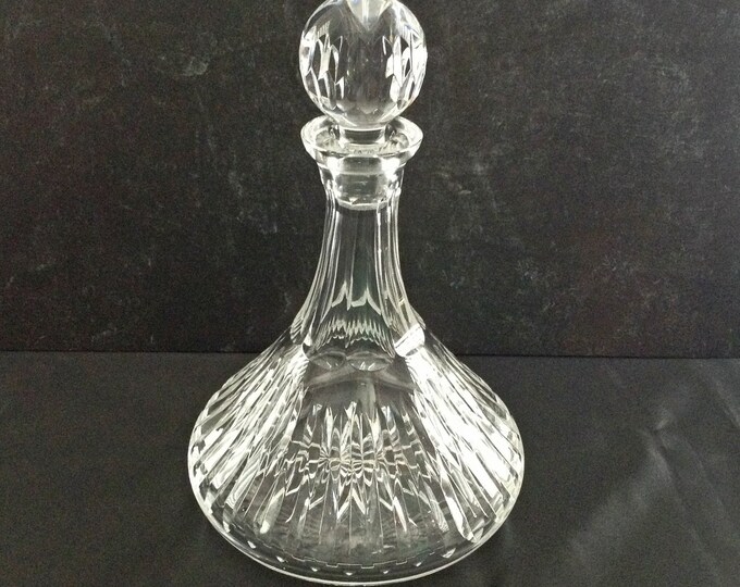 Ship Decanter GORHAM "la Scala" Ship Decanter 50 Years Old Blown Glass ...