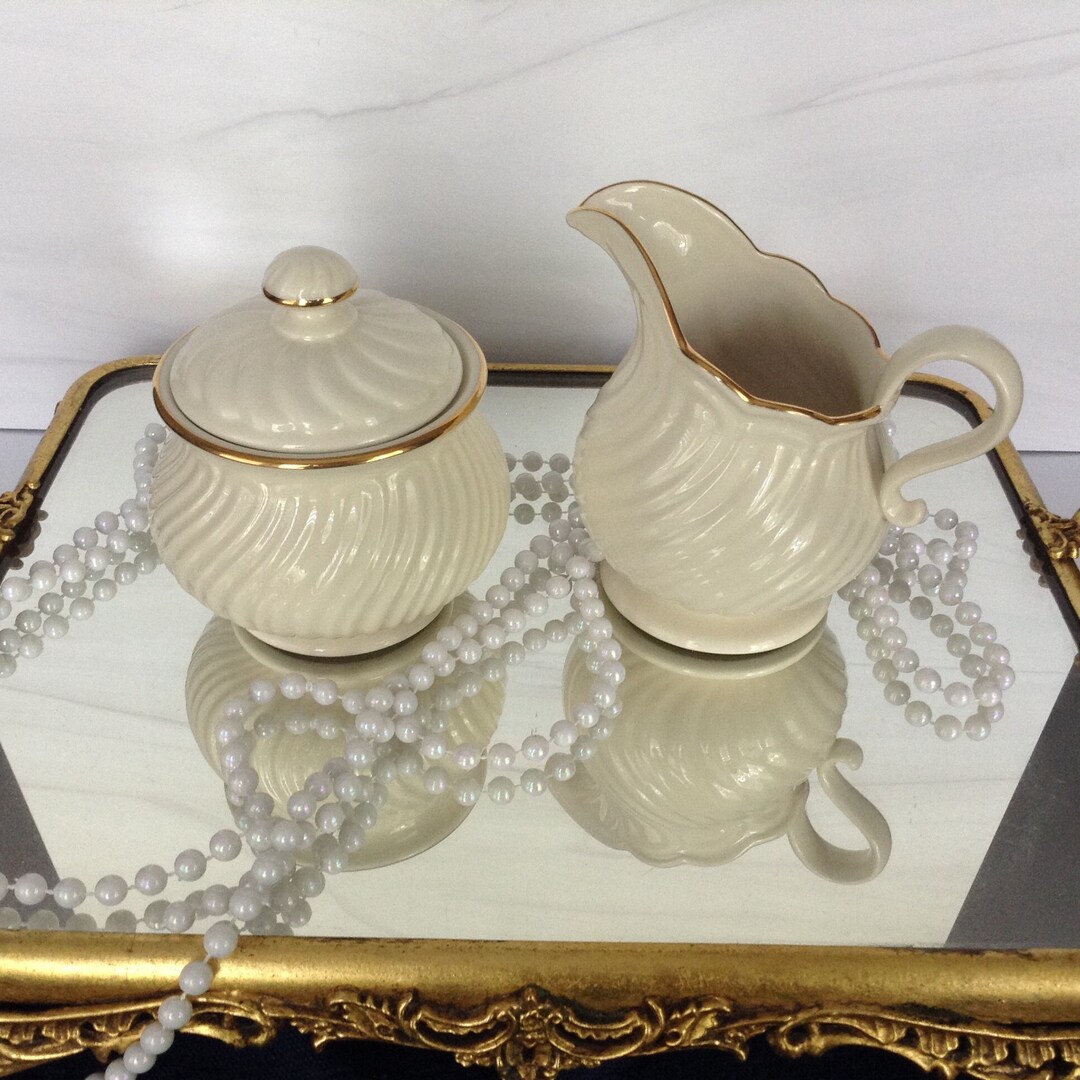 Lenox Sugar and Creamer Lenox Housewarming Sugar and Creamer Set by ...