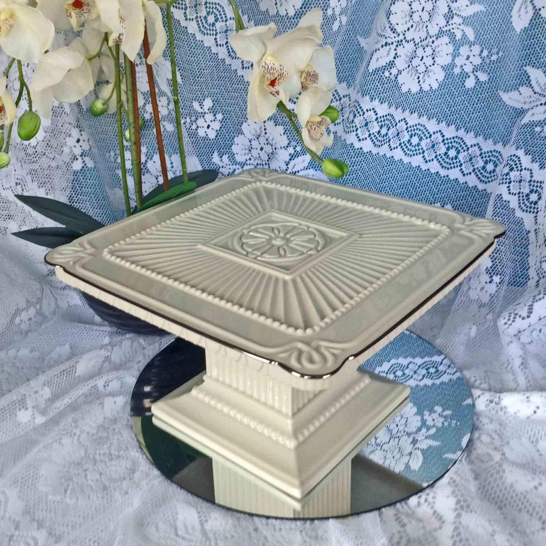 Lenox Pedestal Cake Stand Lenox Square Cake Stand Forum Cake Stand ...
