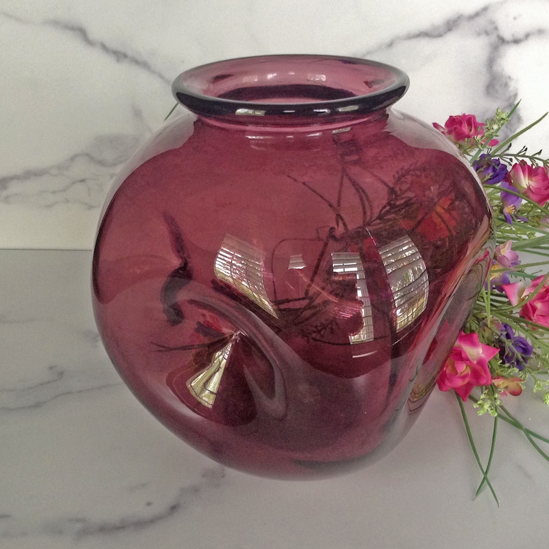 Mid Century Blenko - Etsy