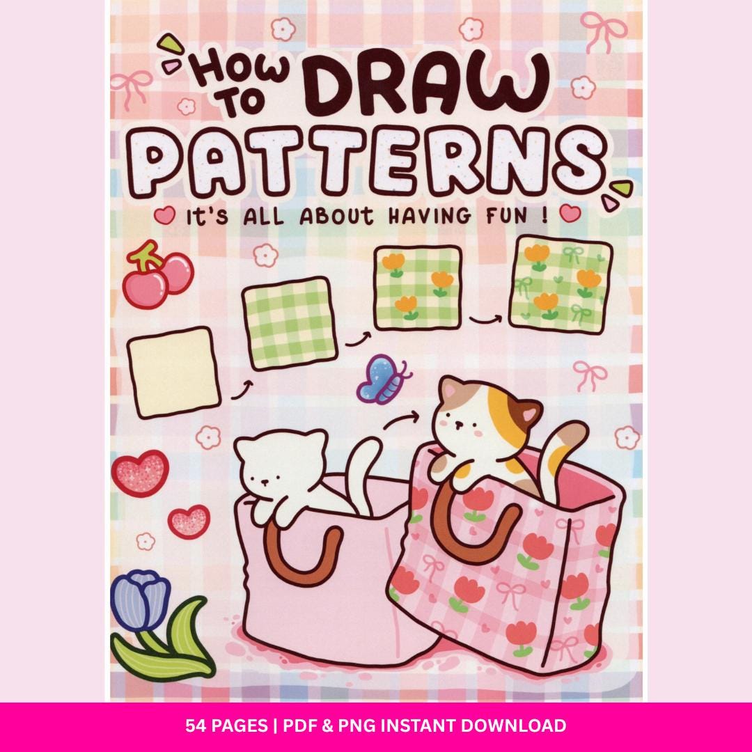 How to Draw Patterns Coloring Pages Cozy Coloring Books Digital ...