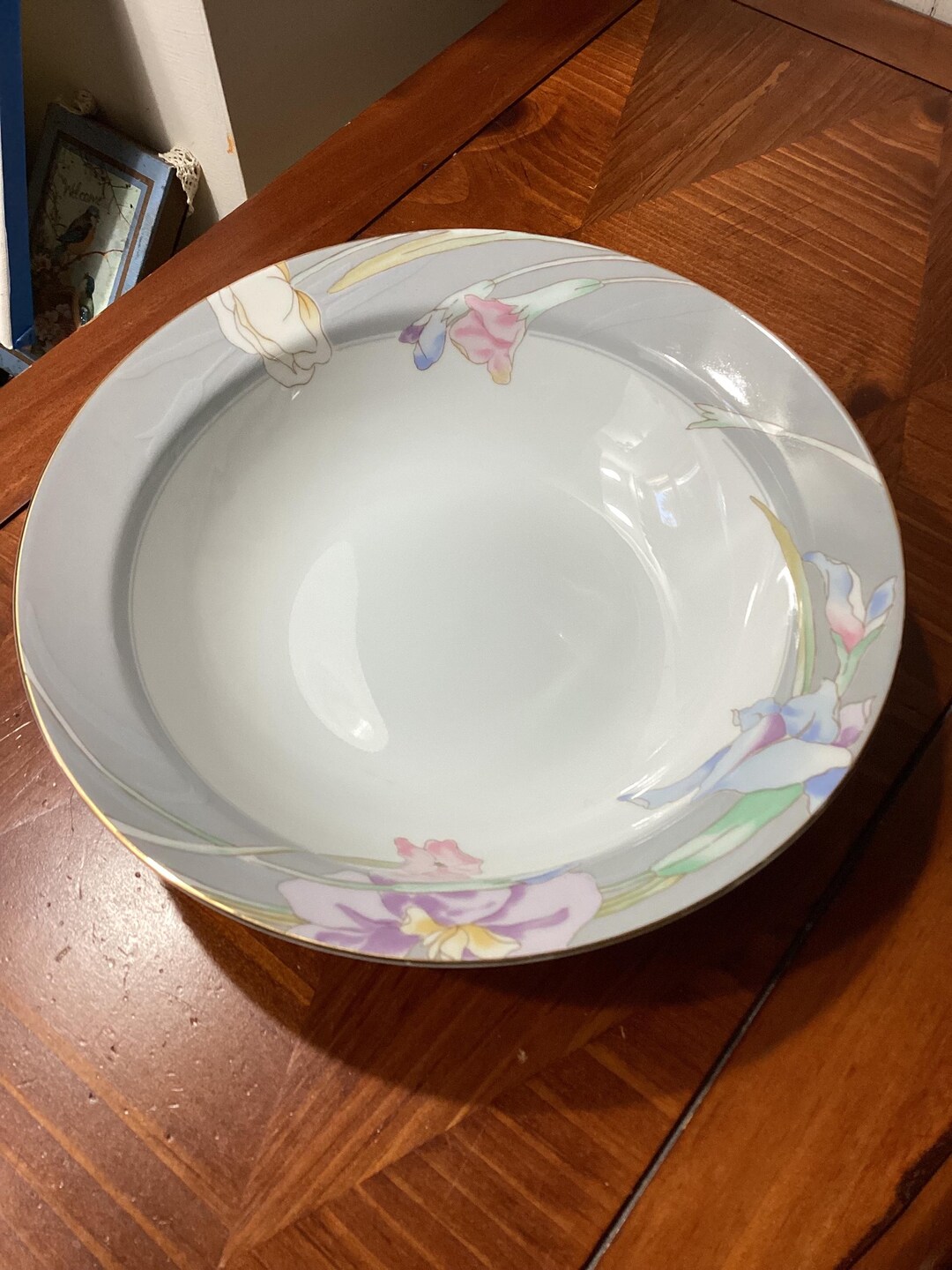 Charisma Gray Miksasa Server Bowl - Etsy
