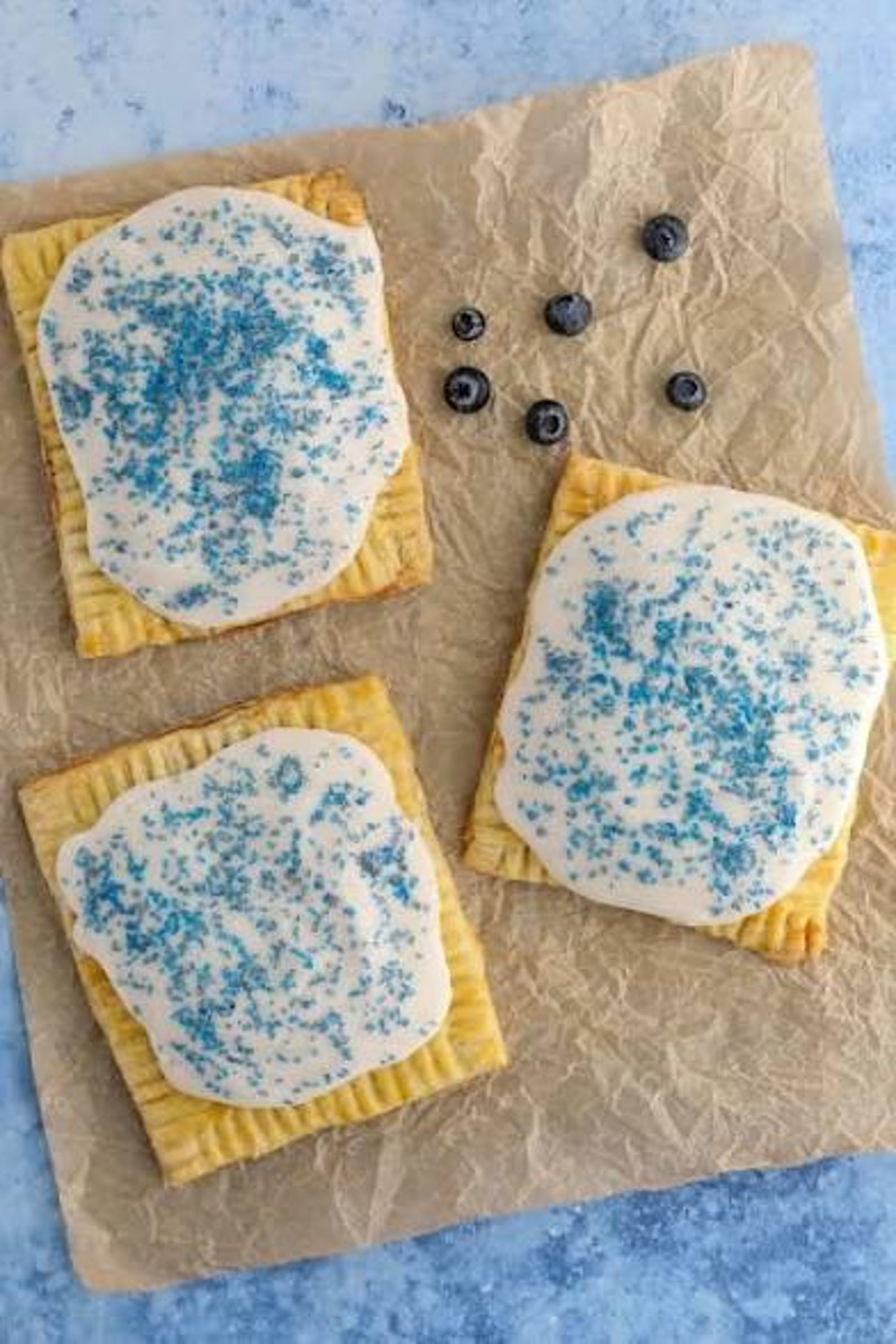 Easy Blueberry Pop-tart Recipe | From-scratch Pastry With Icing ...