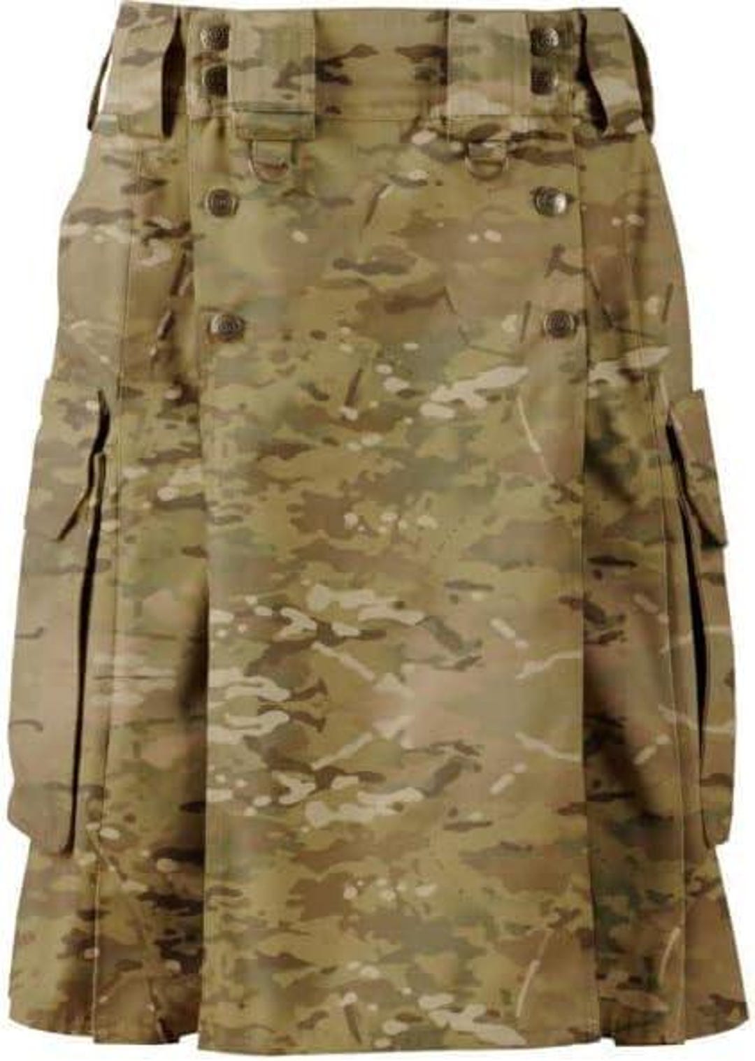 Tactical Duty Multicam Men’s Camo Utility Kilt Military Style Tactical ...