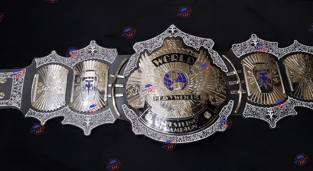 The Undertaker 30 Years Signature Series Championship Belt 2mm and 4mm ...