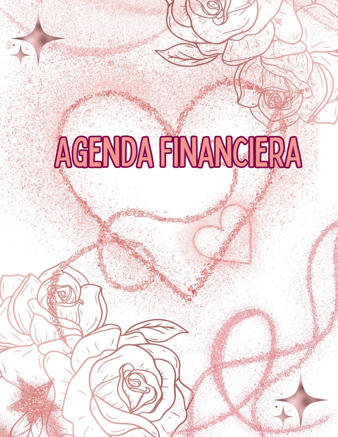 Pastel Pink 2025 Digital Financial Agenda – Downloadable Planner to ...