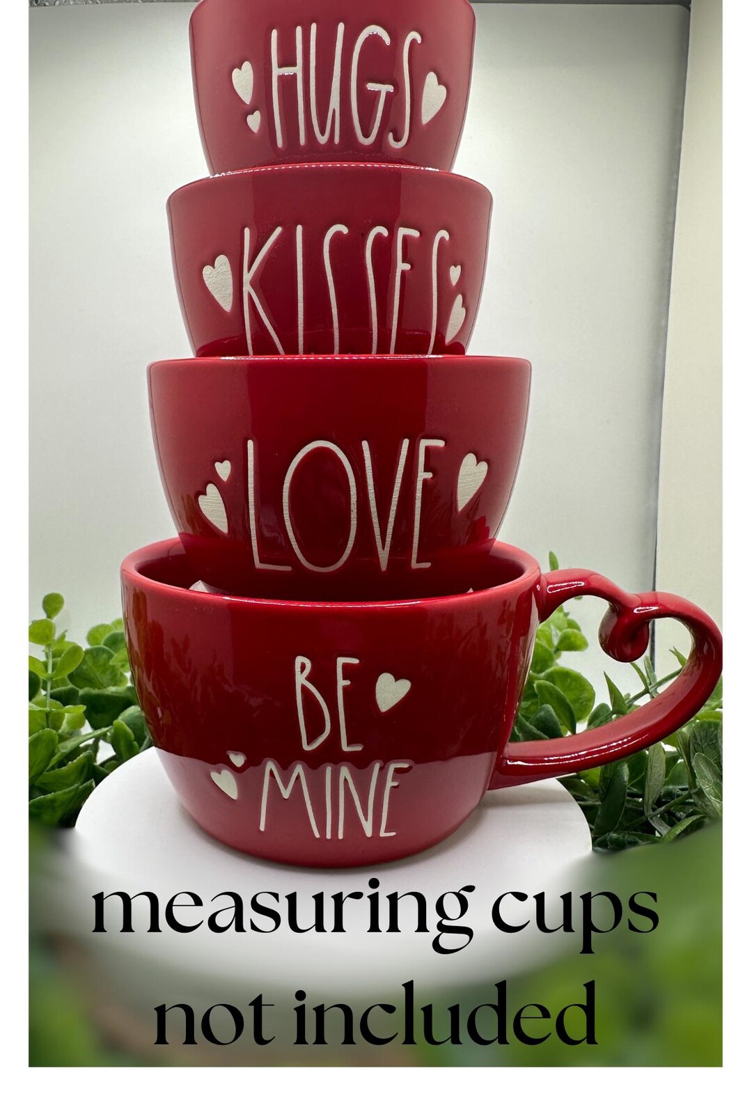 The "be Mine" Riser Set for Ray Dunn Measuring Cups With One Handle on ...