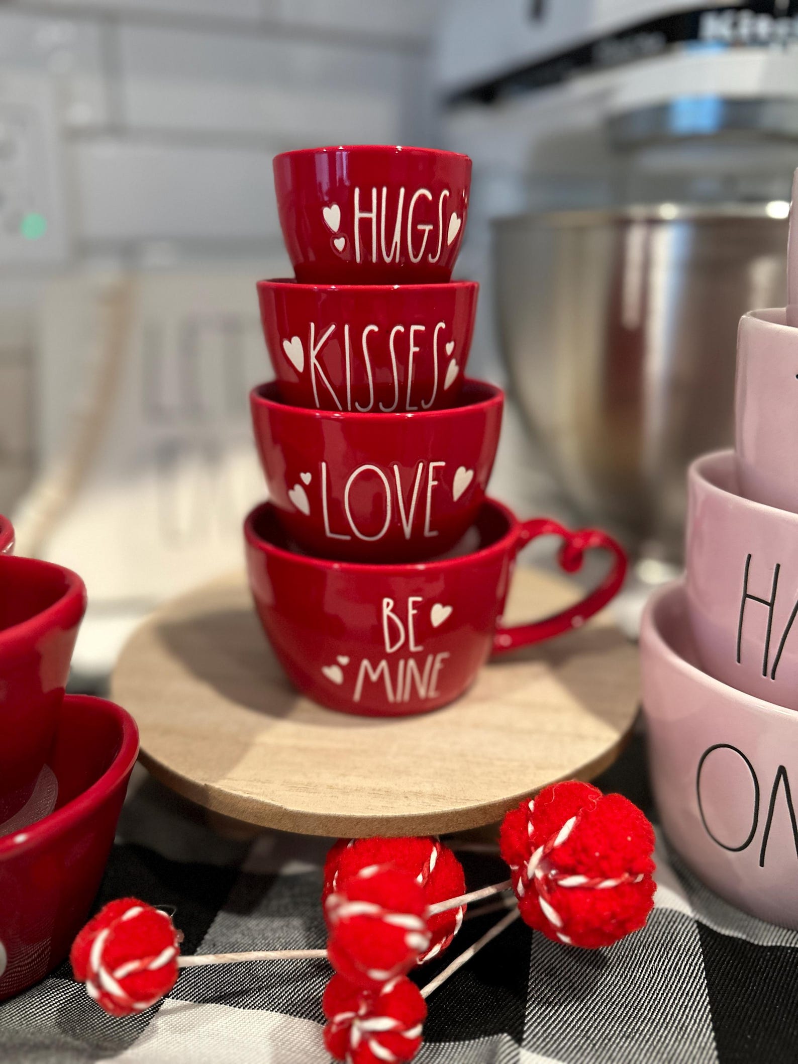 The "be Mine" Riser Set for Ray Dunn Measuring Cups With One Handle on ...