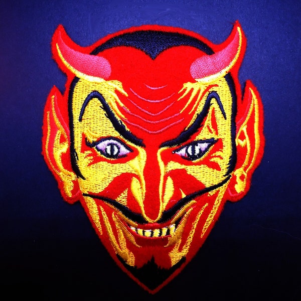Red Devil Patch - Etsy