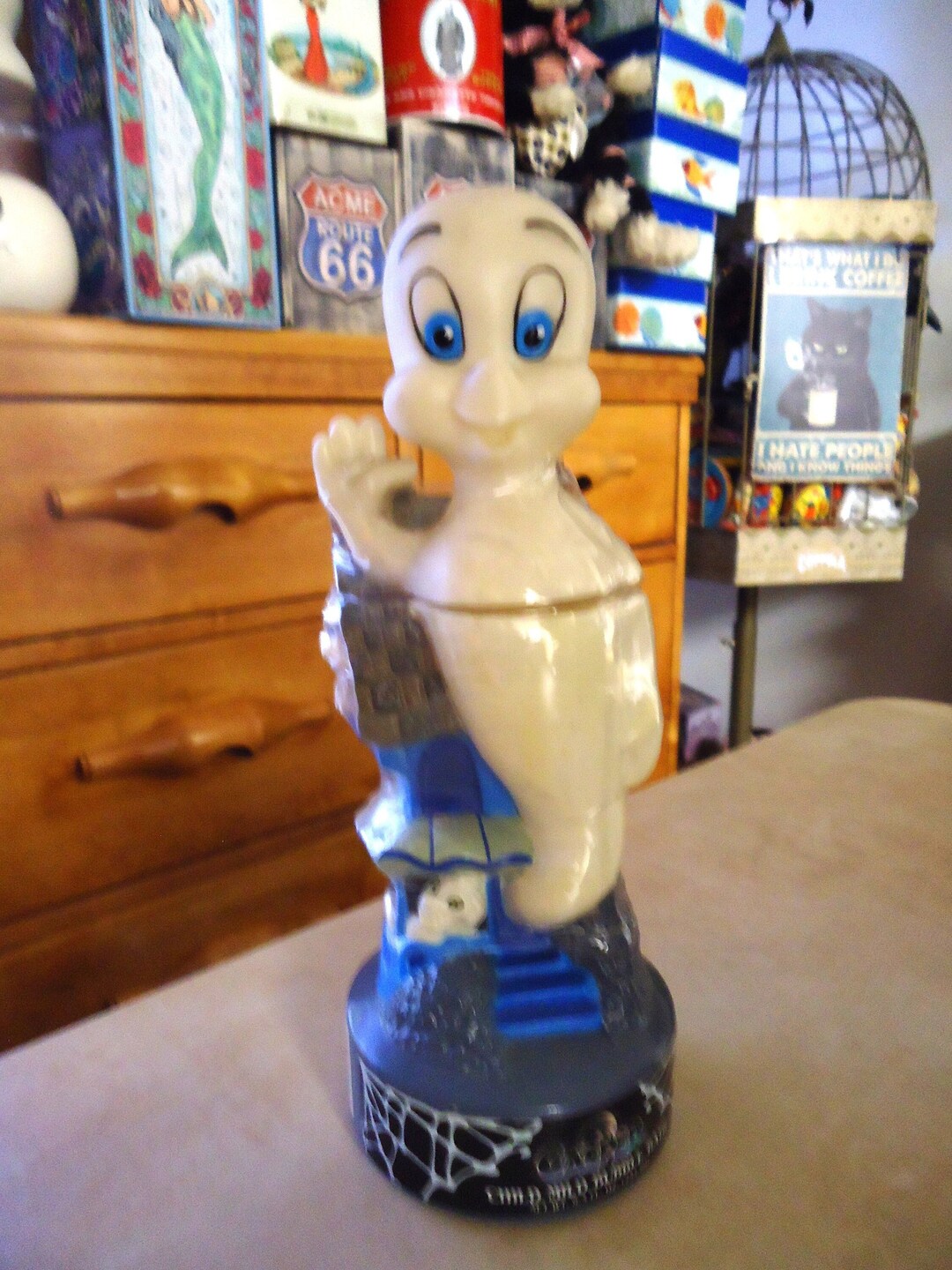 BUBBLE BATH BOTTLE, 1995, Casper, Ghost, Soaky Style, Bubble Bath ...