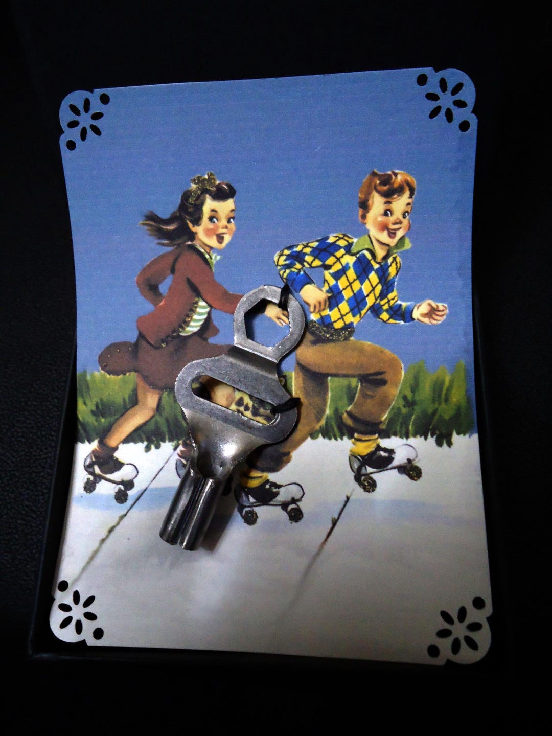 ROLLER SKATE KEY, 1950s, One (1) Vintage Skate Key, 2.5 Inch, Solid ...