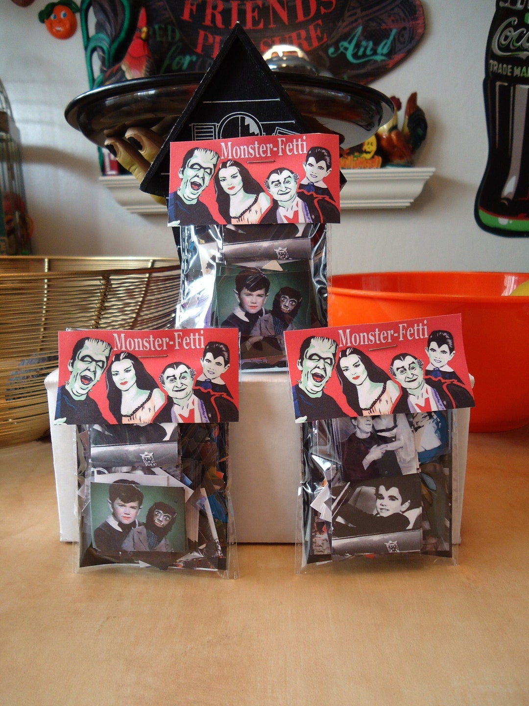 MONSTER-FETTI CONFETTI, One Package of Monster-fetti, Thumbnail Pics ...