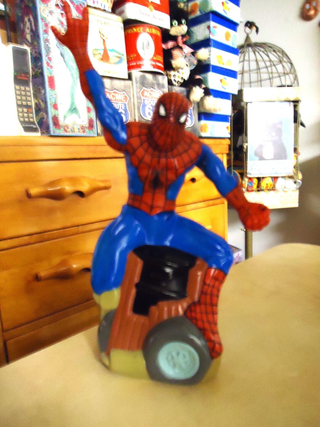 BATH SOAP BOTTLE, 1995, Spiderman, Marvel, Euromark, England, Soaky ...