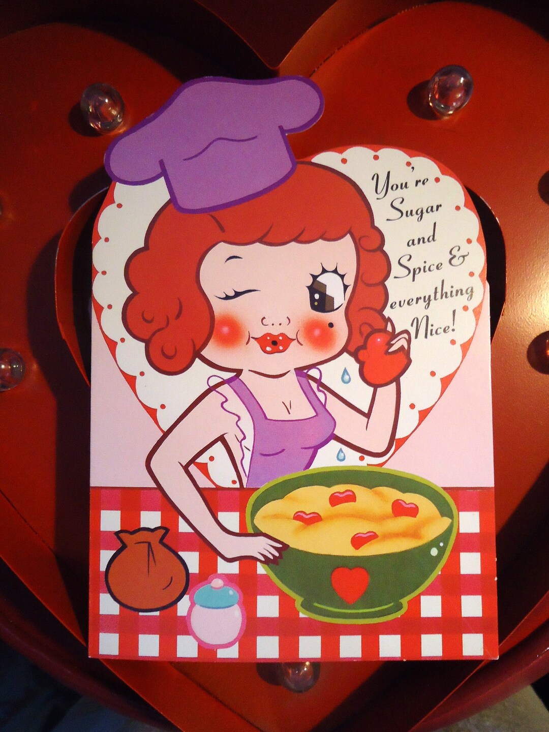 PAPER MOON VALENTINE, 1987, Pastry Chef, Flirty Eyed, Nice & Naughty ...