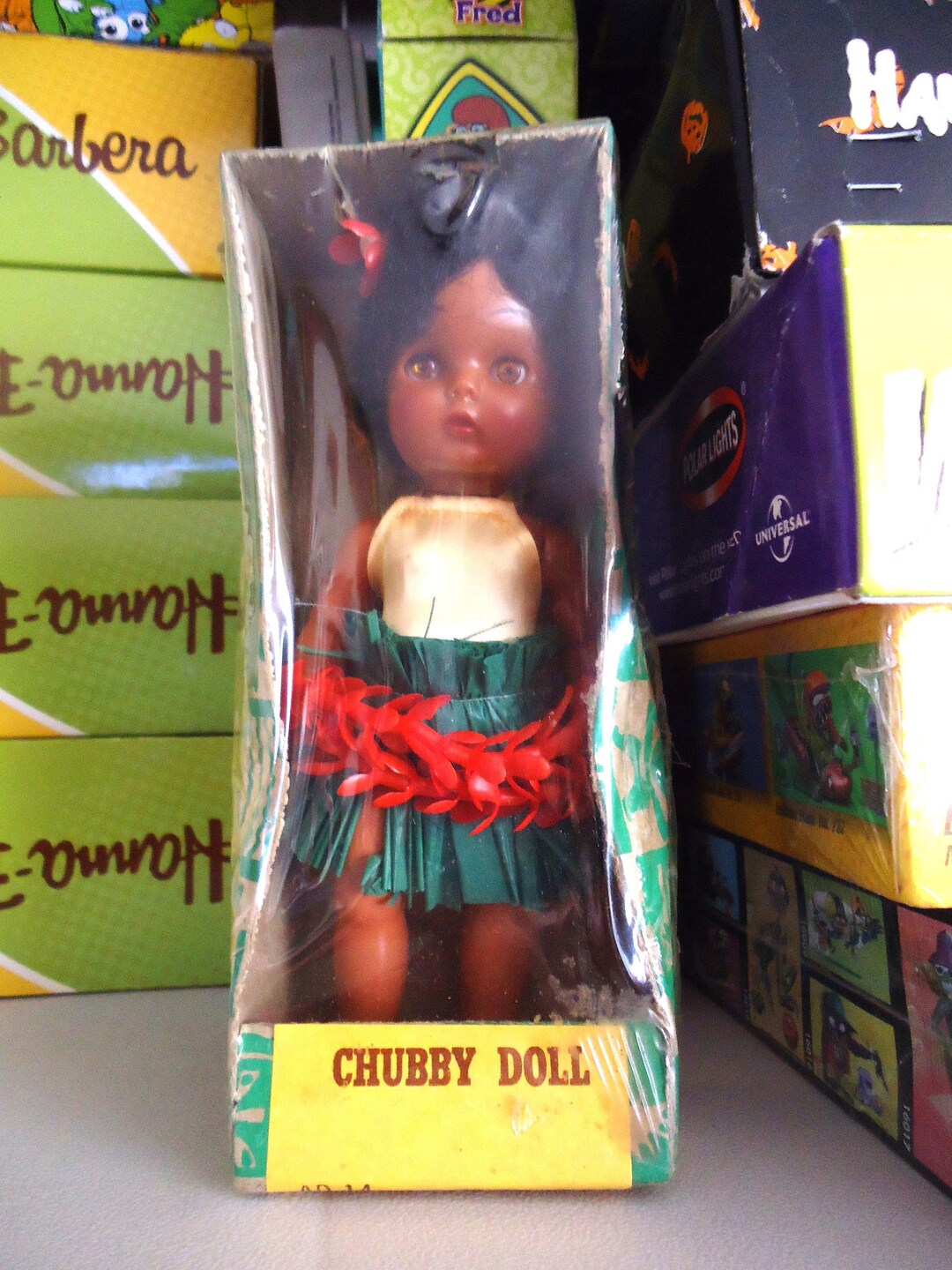 HAWAIIAN POLYNESIAN DOLL 1960s Hard Plastic 8 Inch Chubby - Etsy