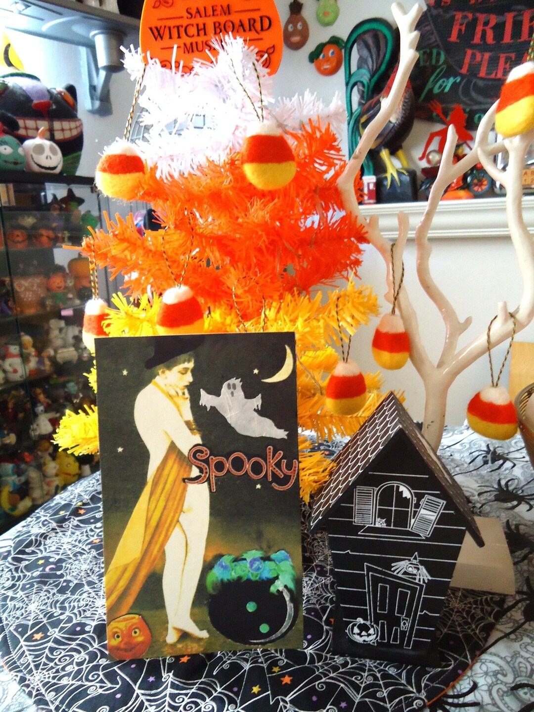VICTORIAN WITCH COLLAGE, Halloween, Mystical, Spooky, Witch Collage ...