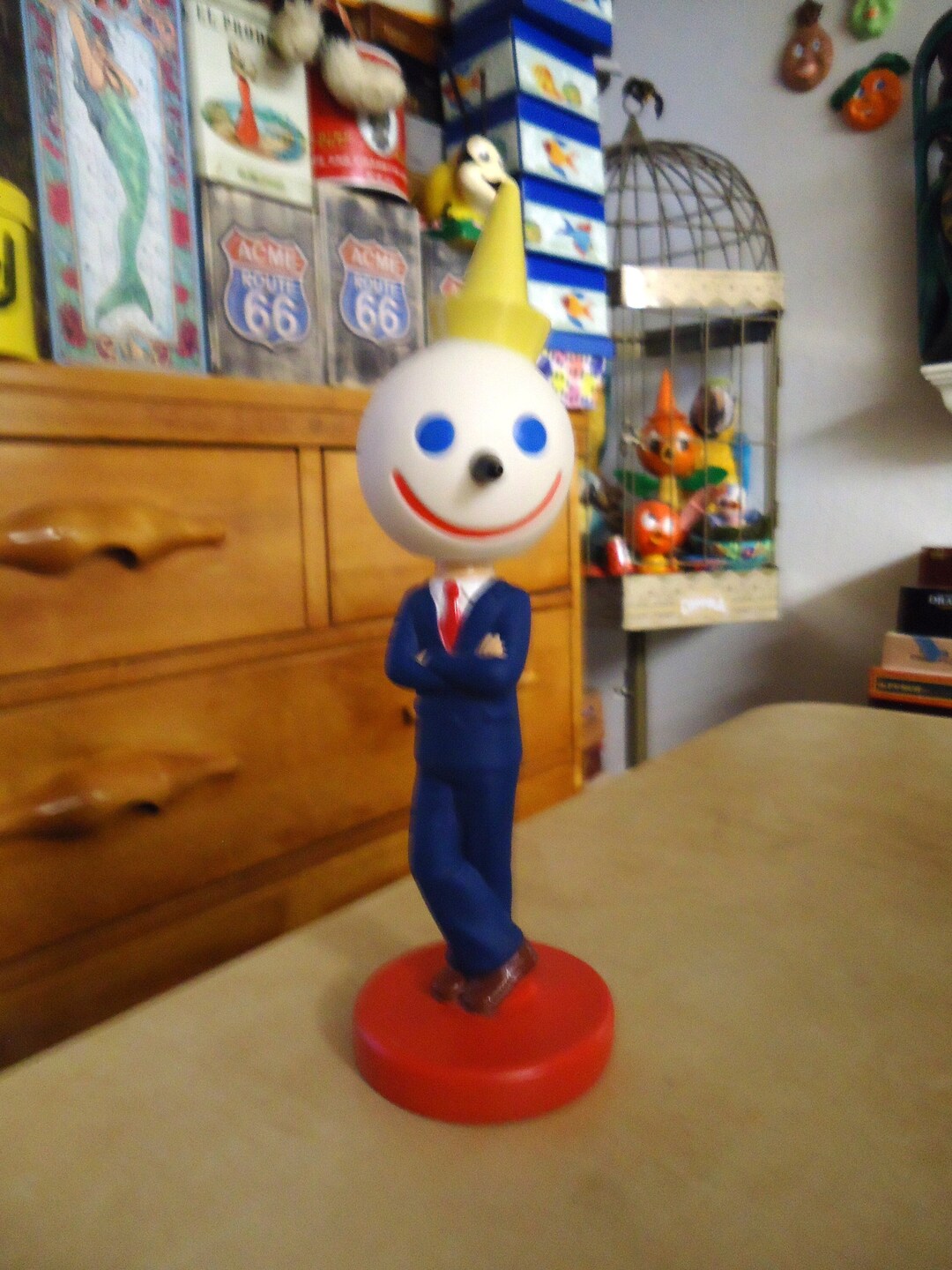 JACK BOBBLE HEAD, Jack in the Box, Advertising, Fast Food, Restaurant ...