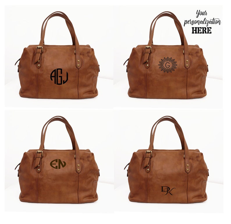 Mia Personalized Leather Handbag Handmade Leather Bag Soft - Etsy