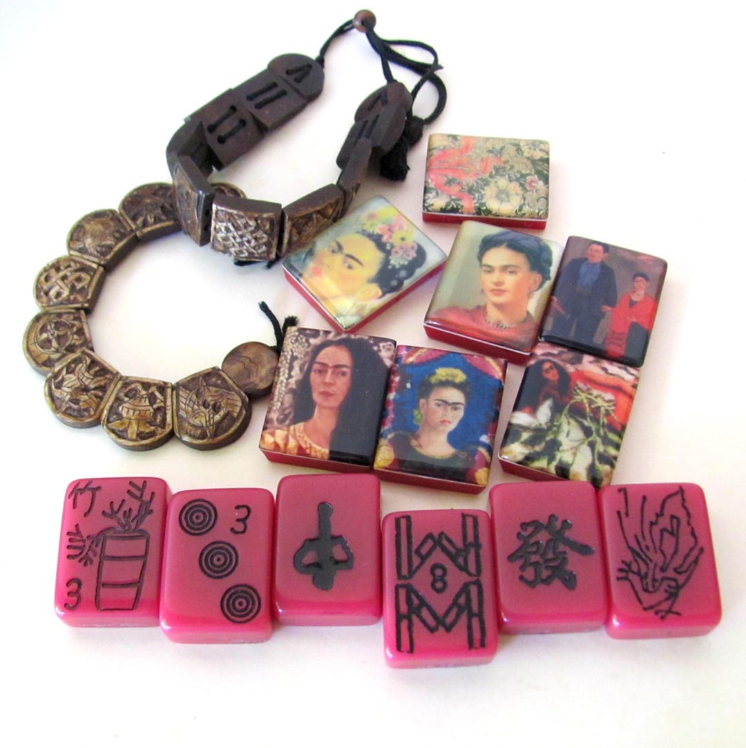 Destash Bead Lot, Bracelet Components, DIY Jewelry Supply, Bohemian ...