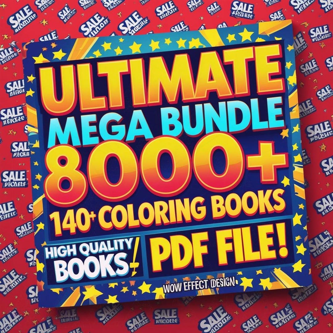 8000+ Mega BUNDLE Coloring Pages, Coloring Pages Bundle, Girl Moments ...
