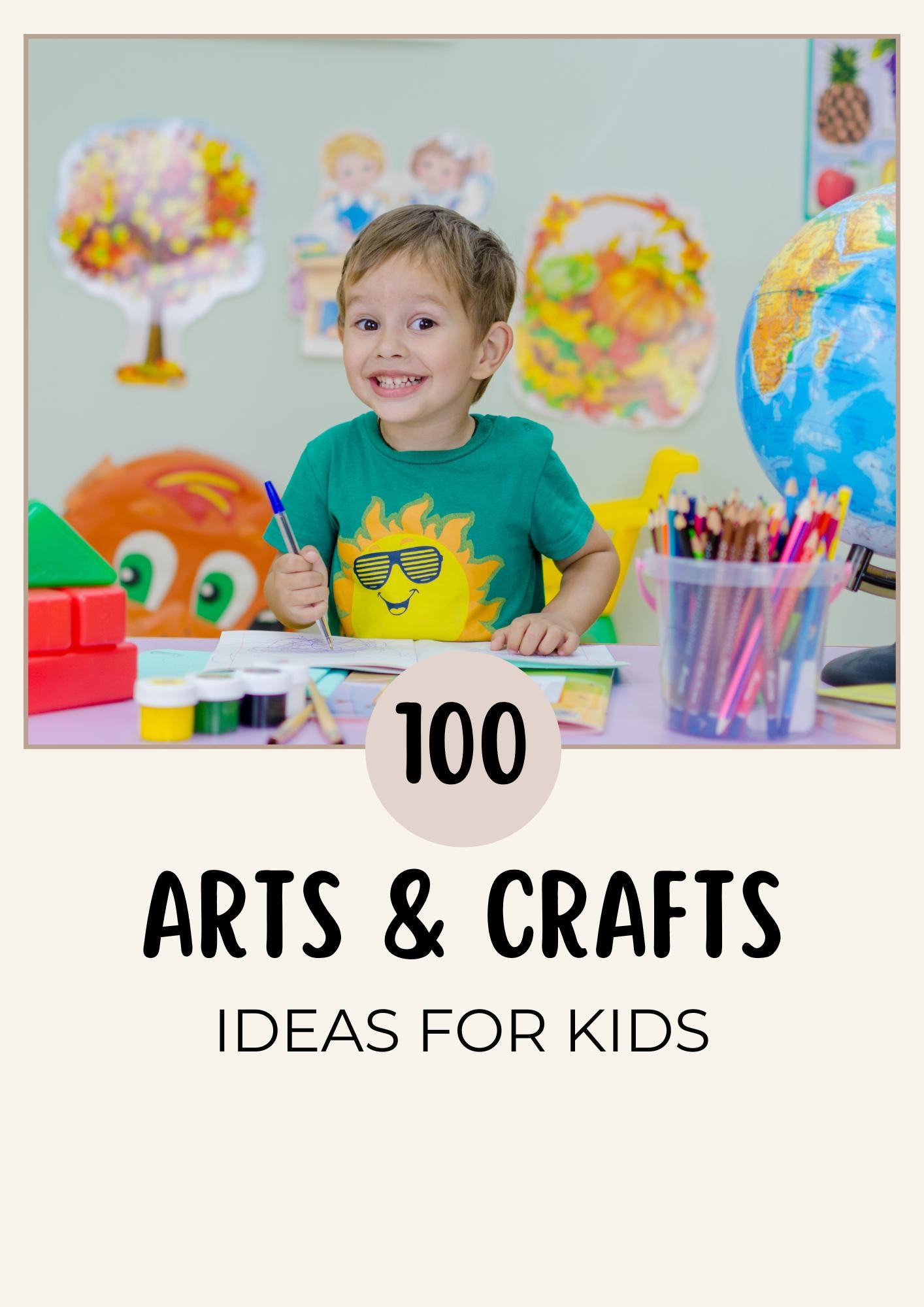 100 Arts & Crafts Idea's for Kids - Etsy