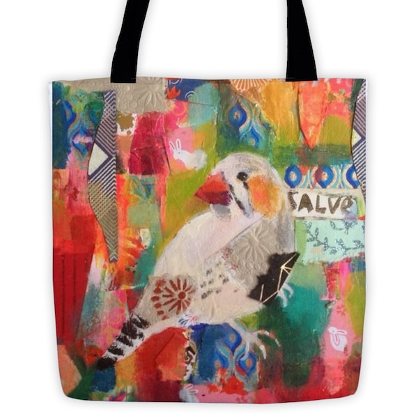 Bird Tote Bag - Etsy