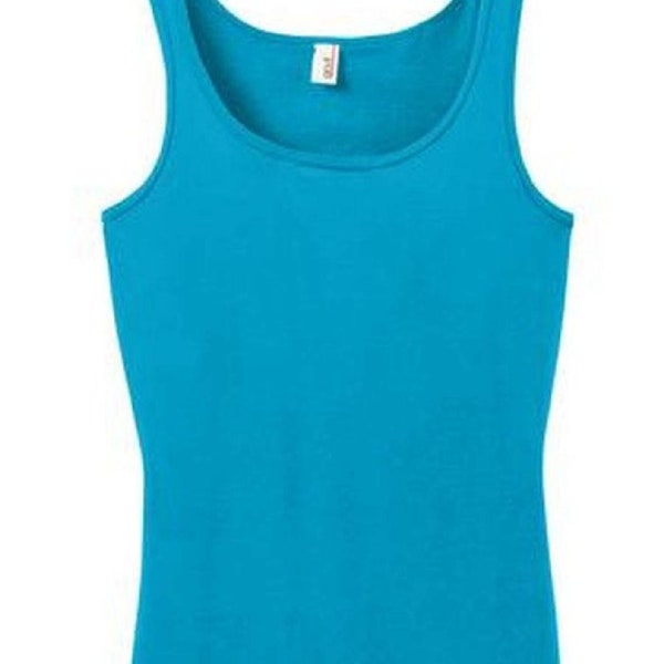 Turquoise Tank Top - Etsy