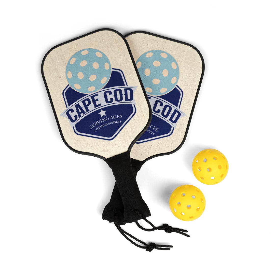 Cape Cod Pickleball Paddle & Ball Kit | Coastal Pickleball Gear ...