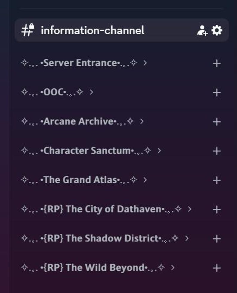 Discord Server Template | Pre-built Roleplay Based | 40+ Channels ...