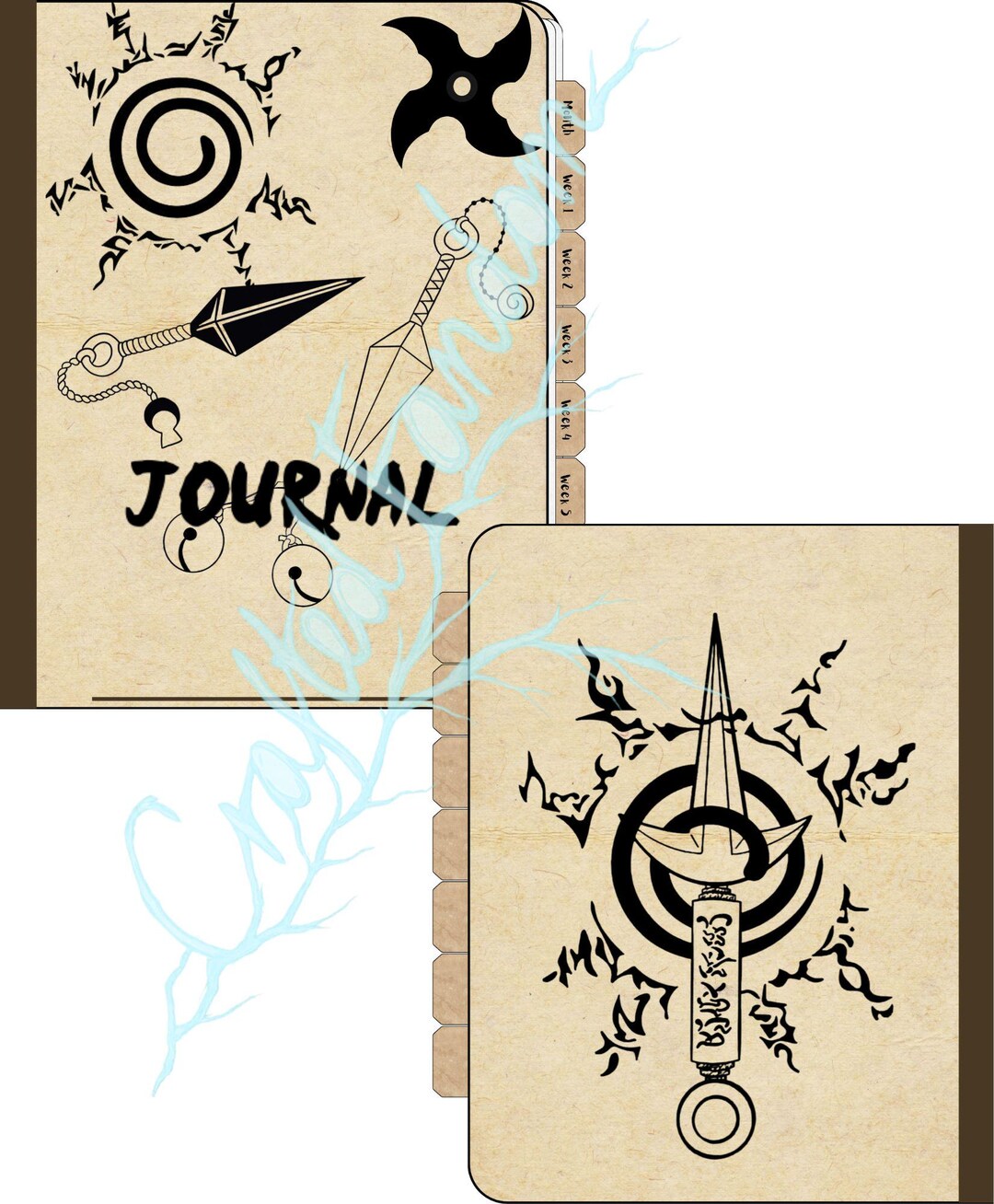 Digital Weekly Planner Ninja Style - Etsy