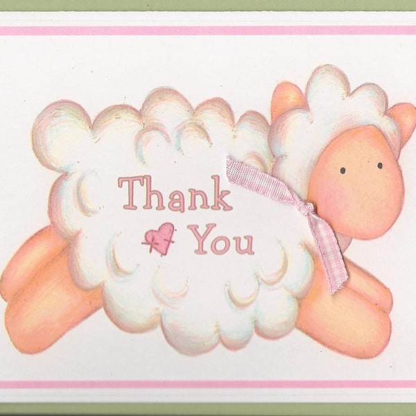 Sheep Thank You - Etsy