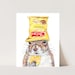Coloured Pencil Drawing of a Chipper Squirrel Wearing a Potato Chip Bag ...