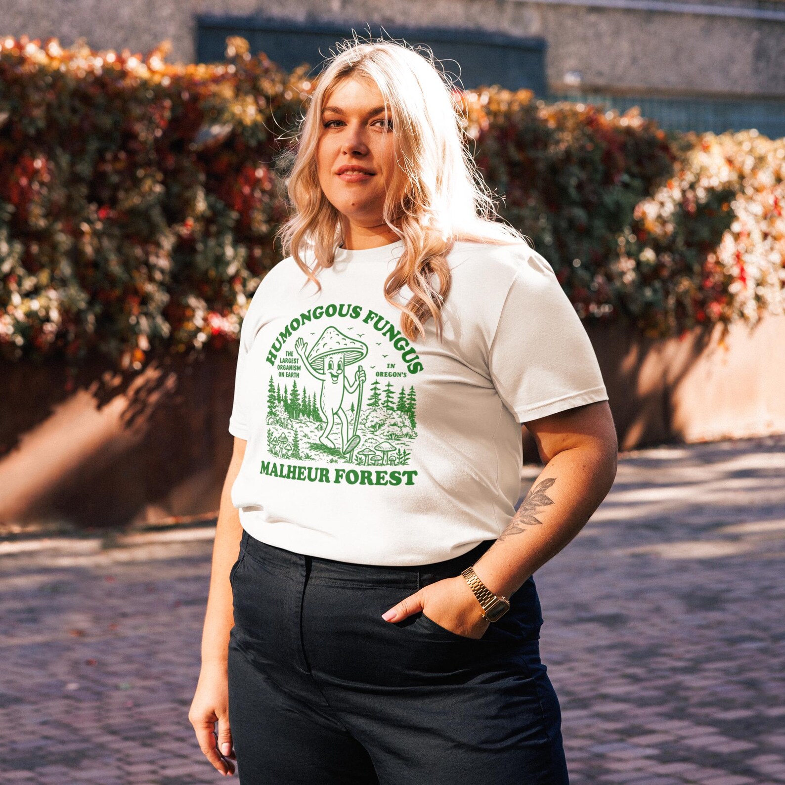 Humongous Fungus T-shirt – Vintage Malheur Forest Mushroom Shirt - Etsy