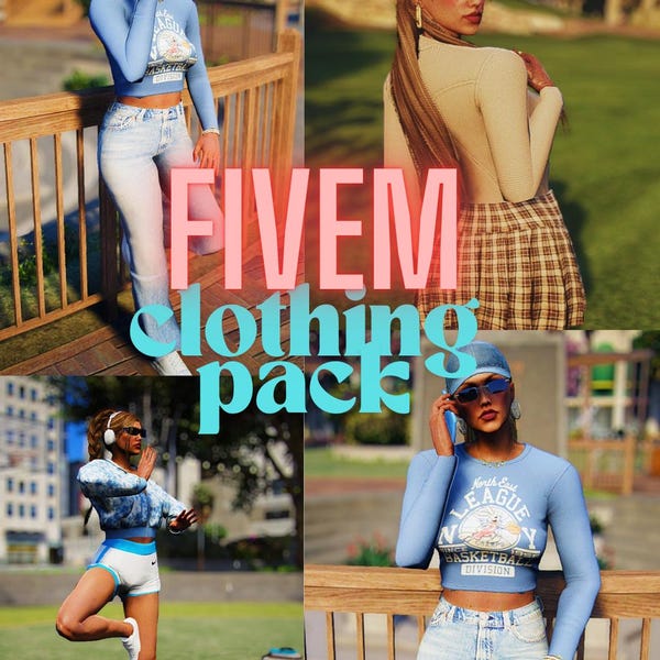 Fivem female clothing packs - Etsy.de