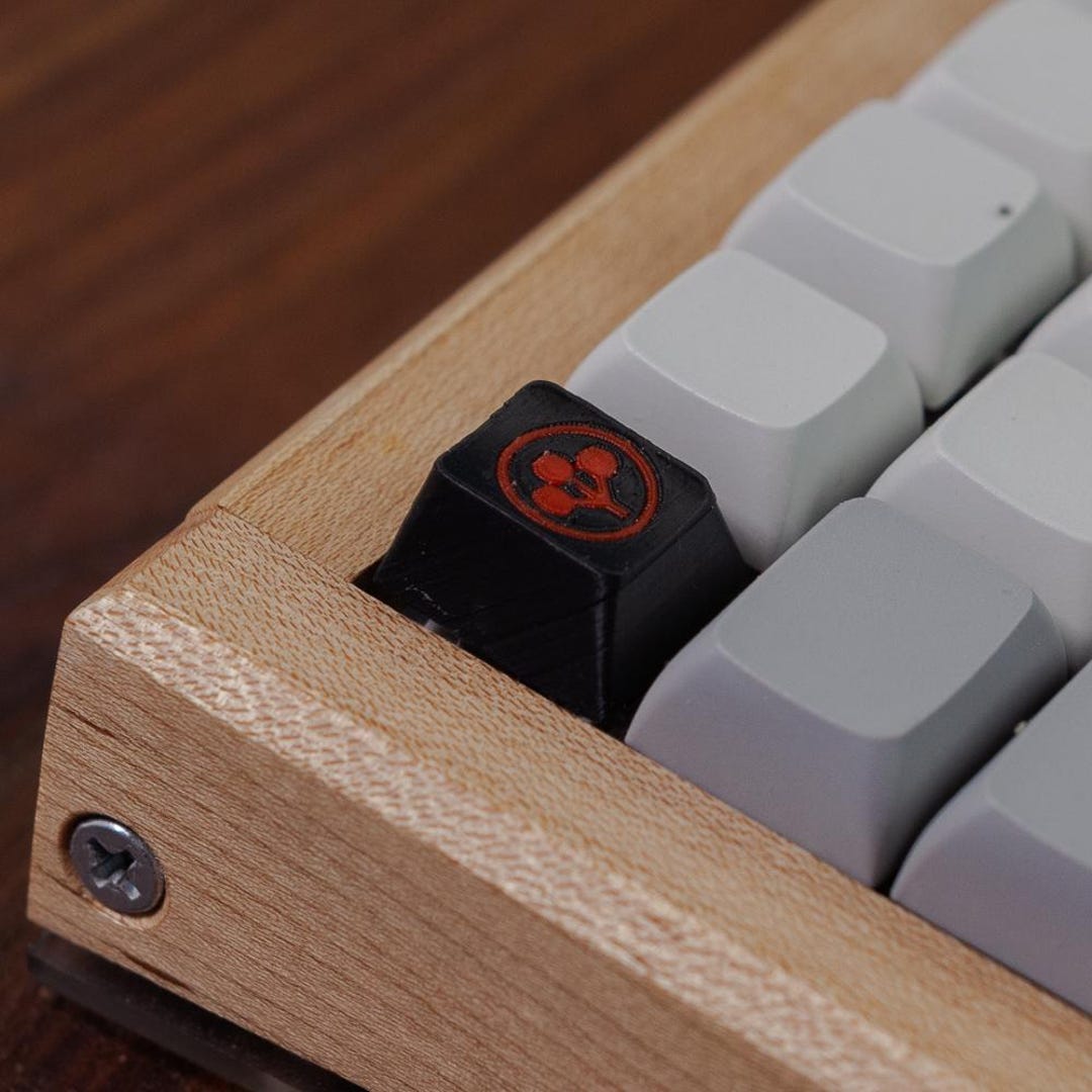 Cyberpunk 2077 Arasaka Keycap – Cherry MX – Red, Black or White – 3D ...