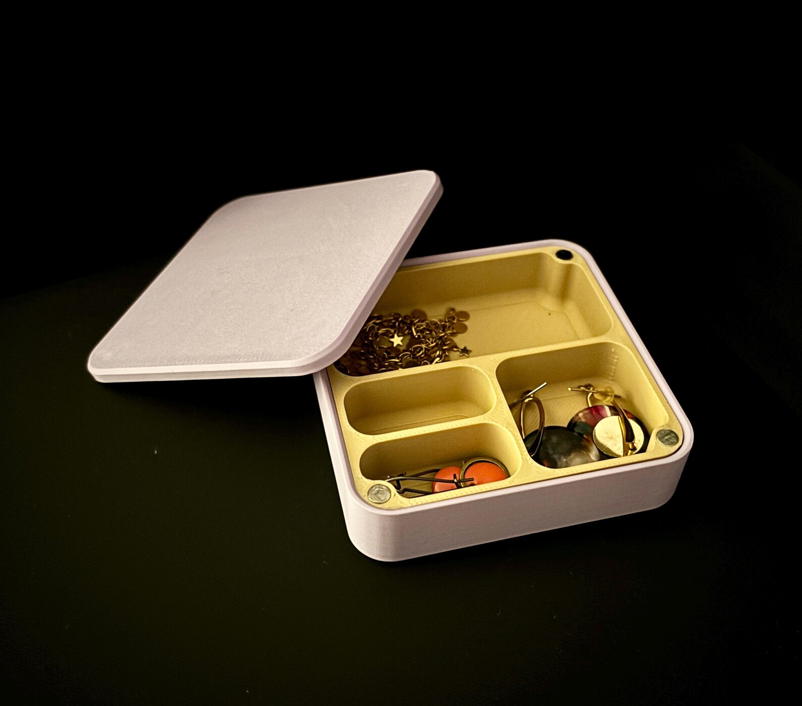Modular Storage Box | 3D Printable Organizer, Customizable Compartment ...