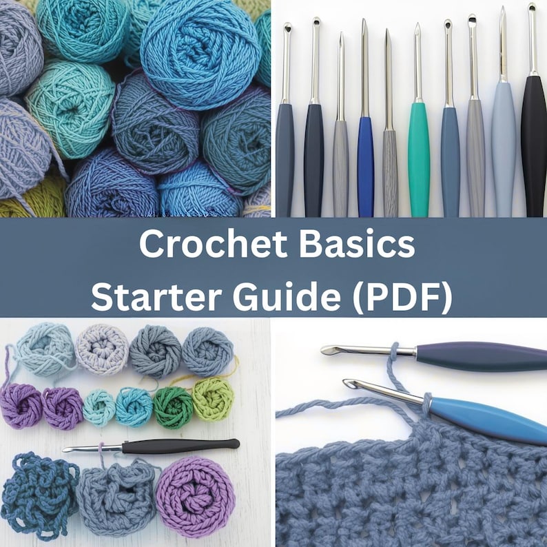 Beginner Crochet Guide | Easy Step-by-step Photo and Video Tutorial ...